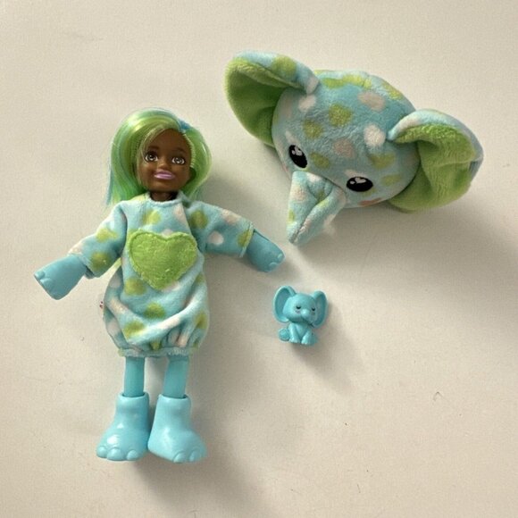 Toys | Barbie Doll Elephant Reveal Clothes Plush J44 | Poshmark